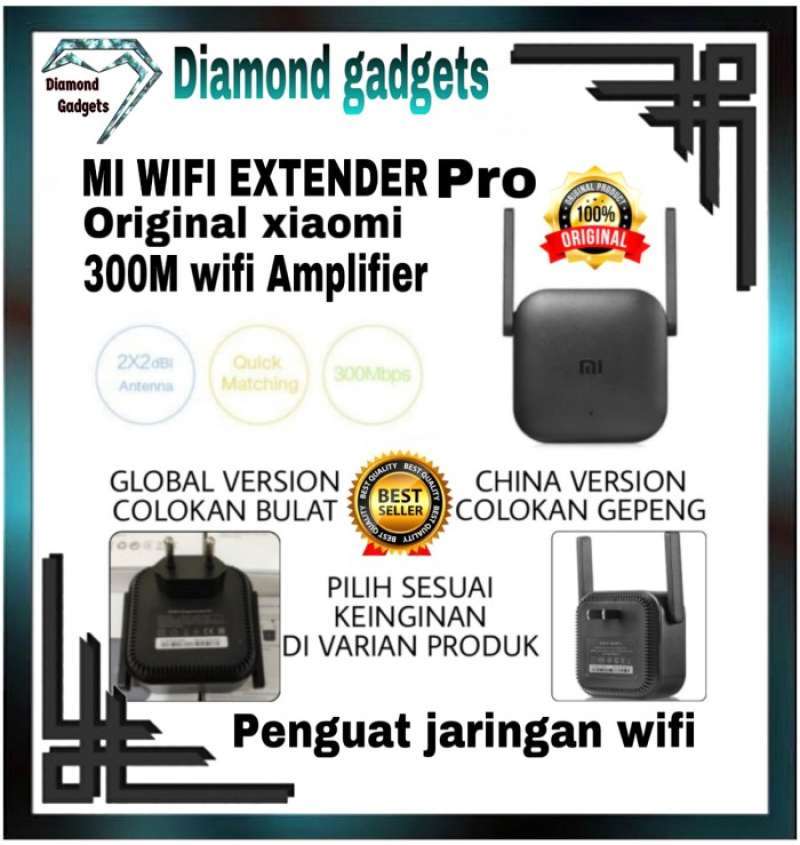 Jual Recommend Mi Wifi Extender Pro - Mi Repeater Amplify Extender Pro ...
