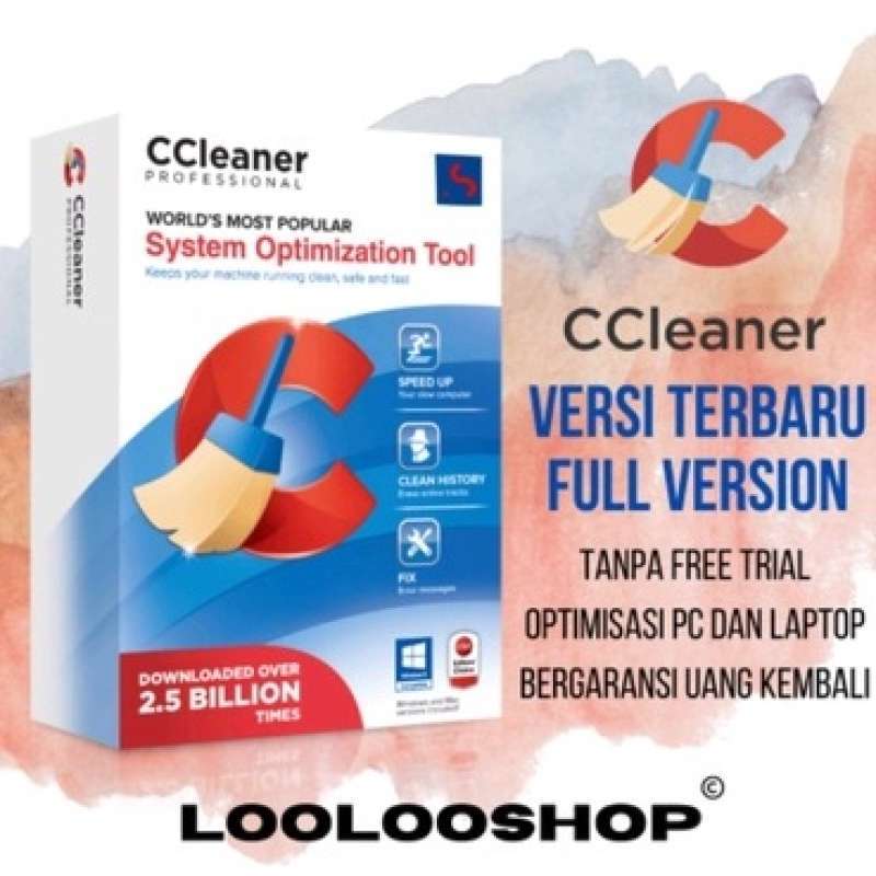 Jual Ccleaner Pro Full Version Bergaransi Tanpa Trial di Seller ...
