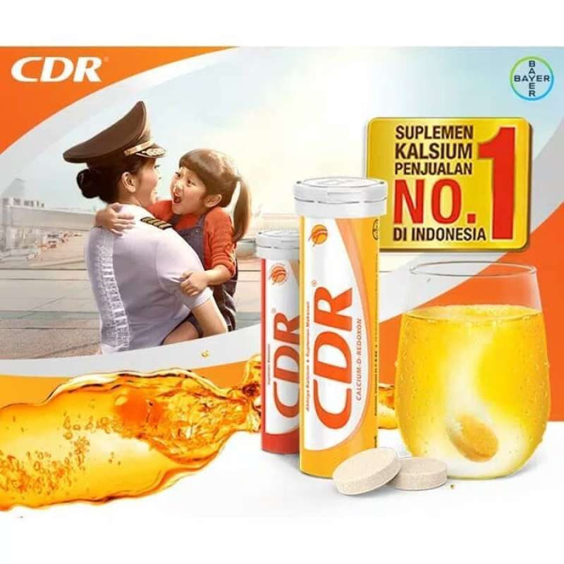 Jual VITAMIN CDR EFFERVESCENT ( CALCIUM D REDOXON (CDR) ) di Seller ...