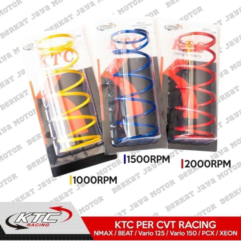 Jual PER CVT KTC KITACO RACING ORIGINAL 1000 1500 2000 RPM YAMAHA AEROX ...
