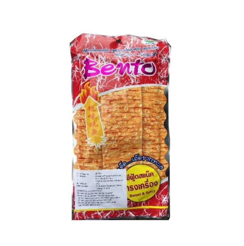 Jual Juhi Bento Ikan & Cumi Snack Thailand Rasa Manis Pedas Sweet ...