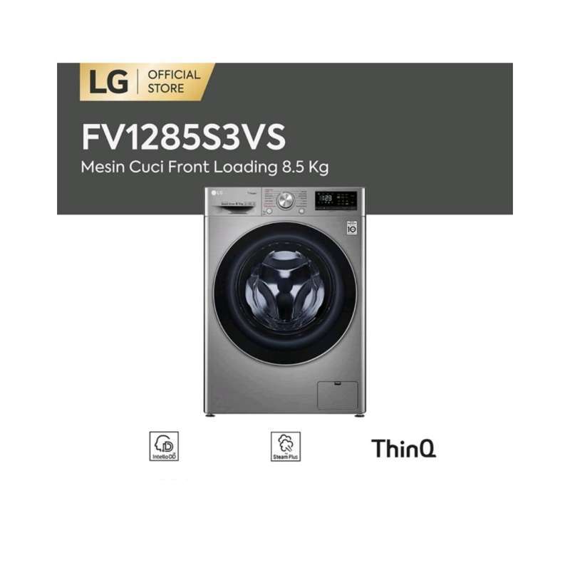 Jual Mesin Cuci Front Loading Lg Fv1285s3vs Inverter 8.5 Kg Di Seller ...