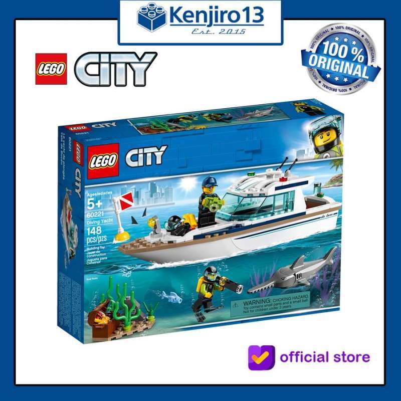 Jual Lego City 60221 Diving Yacht di Seller Kenjiro13 - | Blibli