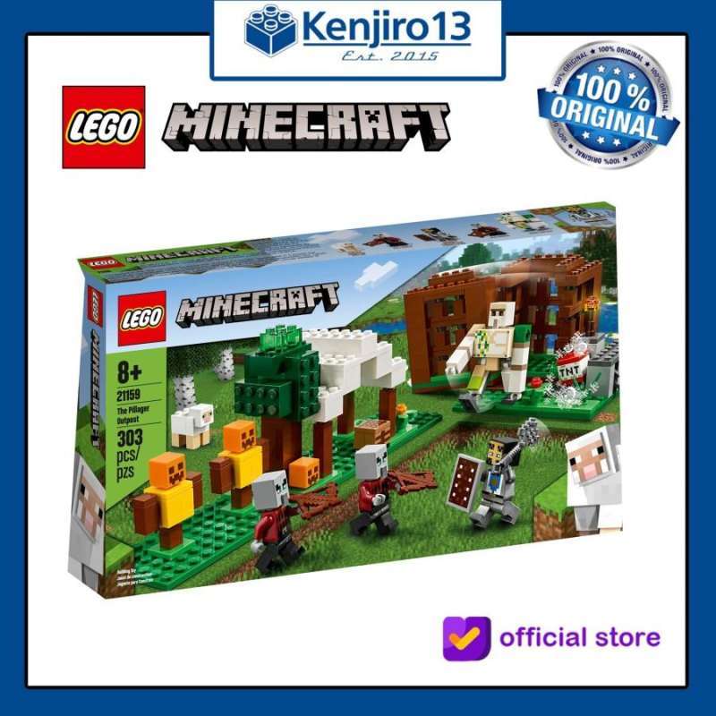 Jual Lego Minecraft 21159 The Pillager Outpost di Seller Kenjiro13 ...