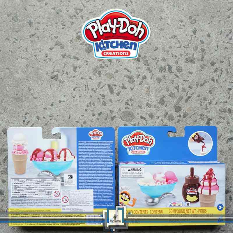 Jual Play Doh Kitchen Creations Mini Drizzle Ice Cream Drizzy Playdoh ...