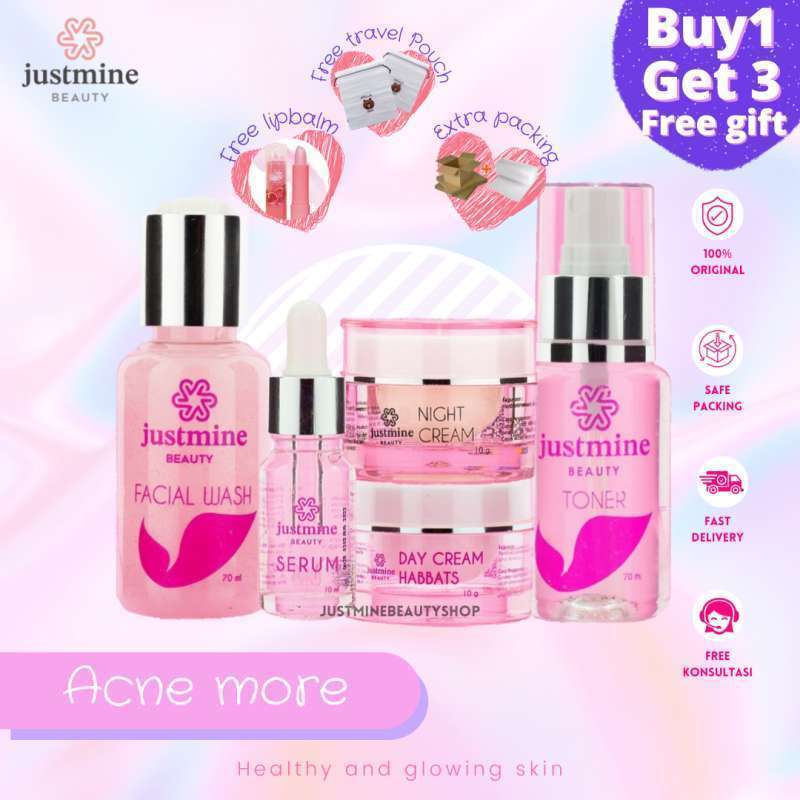 Jual Justmine Beauty Skincare (PAKET ACNE MORE) di Seller skincare ... Jual Justmine Beauty Skincare (PAKET ACNE MORE) di Seller skincare ...