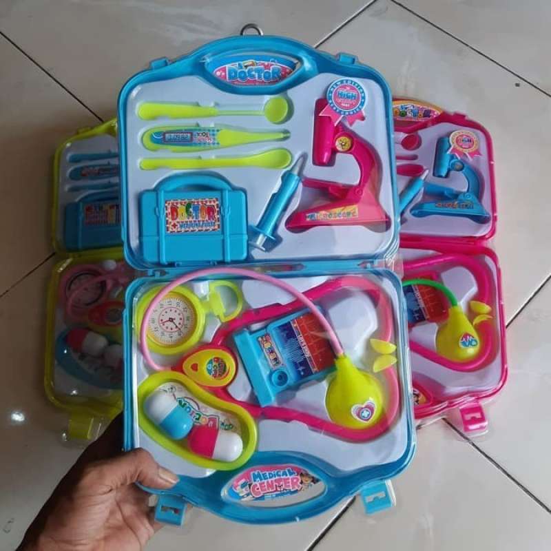 Promo Mainan Set Dokter Koper Anak Edukatif - Dokteran Paket Medical ...