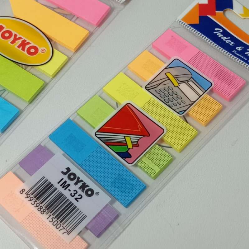 Jual Pembatas Penanda Panah Joyko - Pembatas Buku Kertas Warna Warni Di ...