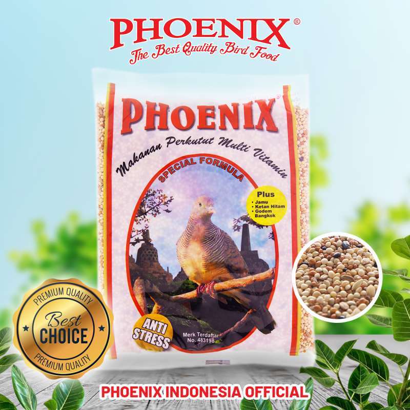 Jual Pakan Perkutut Special Formula Plus Phoenix BURUNG MILLET KETAN ...