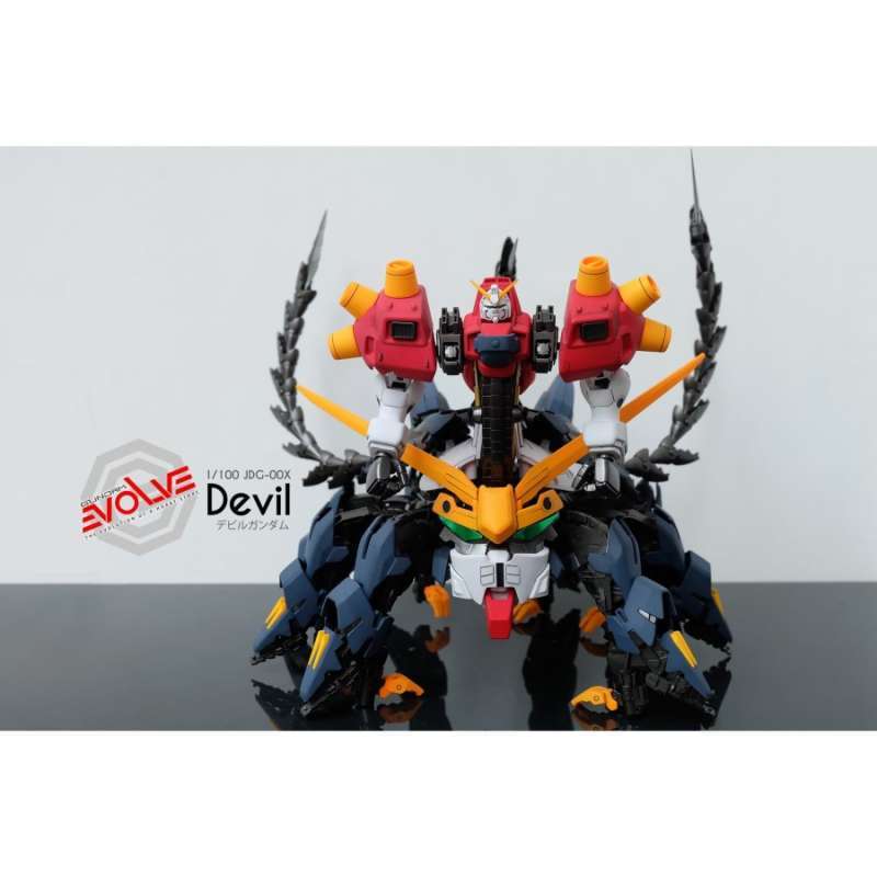 Jual Item054 Custom Build 1/144 Devil Gundam di Seller Gundam Evolve ...
