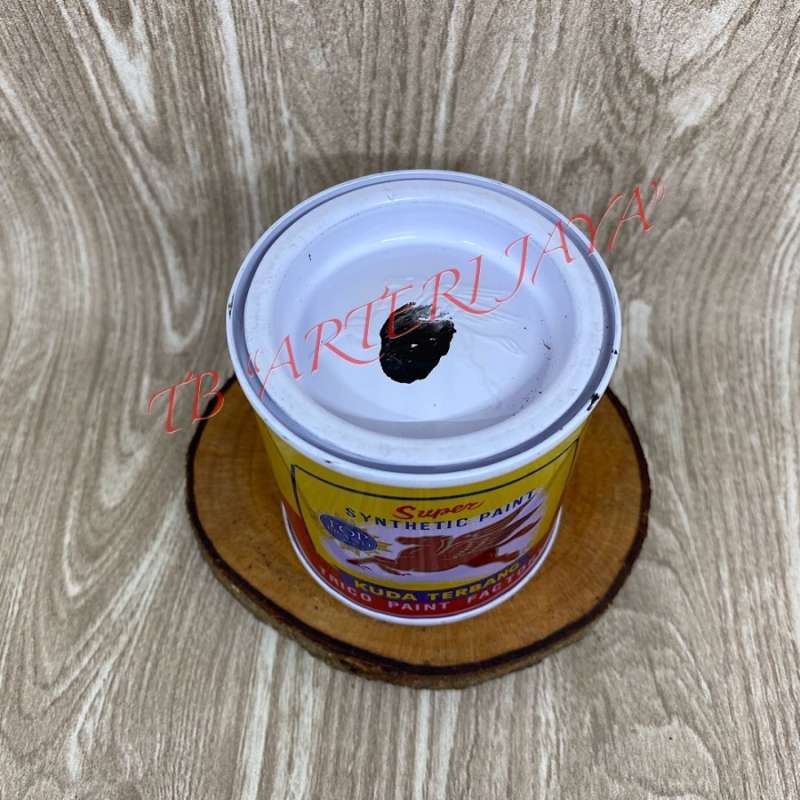 Jual Cat Kuda Terbang/ Cat Kayu dan Besi ukuran 0,1 liter - Hitam di ...