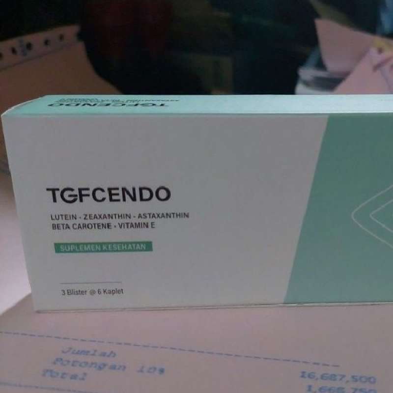 Jual Cendo Tgf Vitamin Mata Harga Per Blister (6 Kaplet)( Di Seller ...