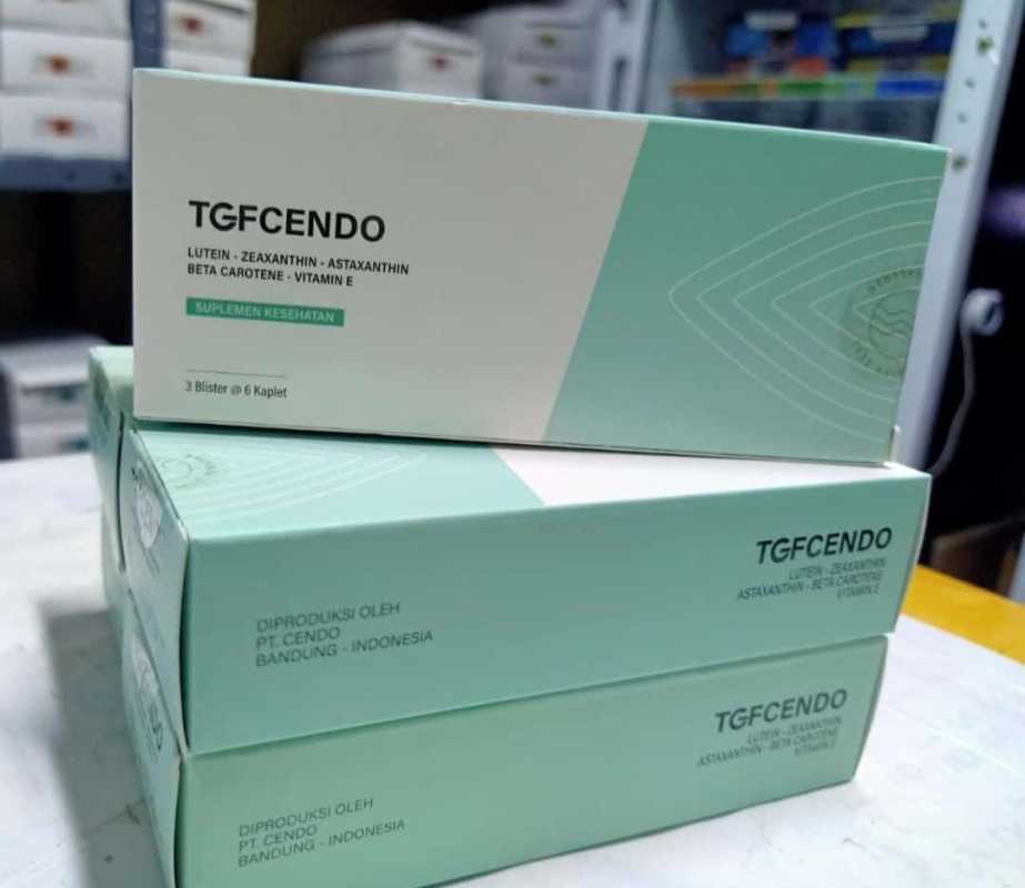 Jual Cendo Tgf Vitamin Mata Harga Per Blister (6 Kaplet)( Di Seller ...