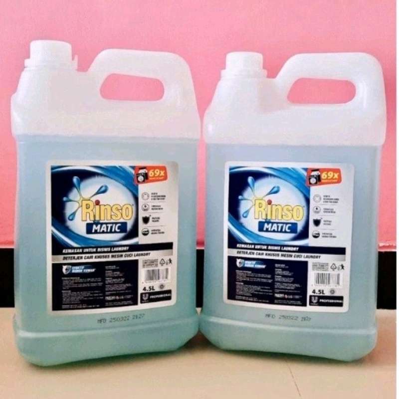 Jual Rinso Matic Profesional Unilever Kemasan 5 Liter Jirigen di Seller ...