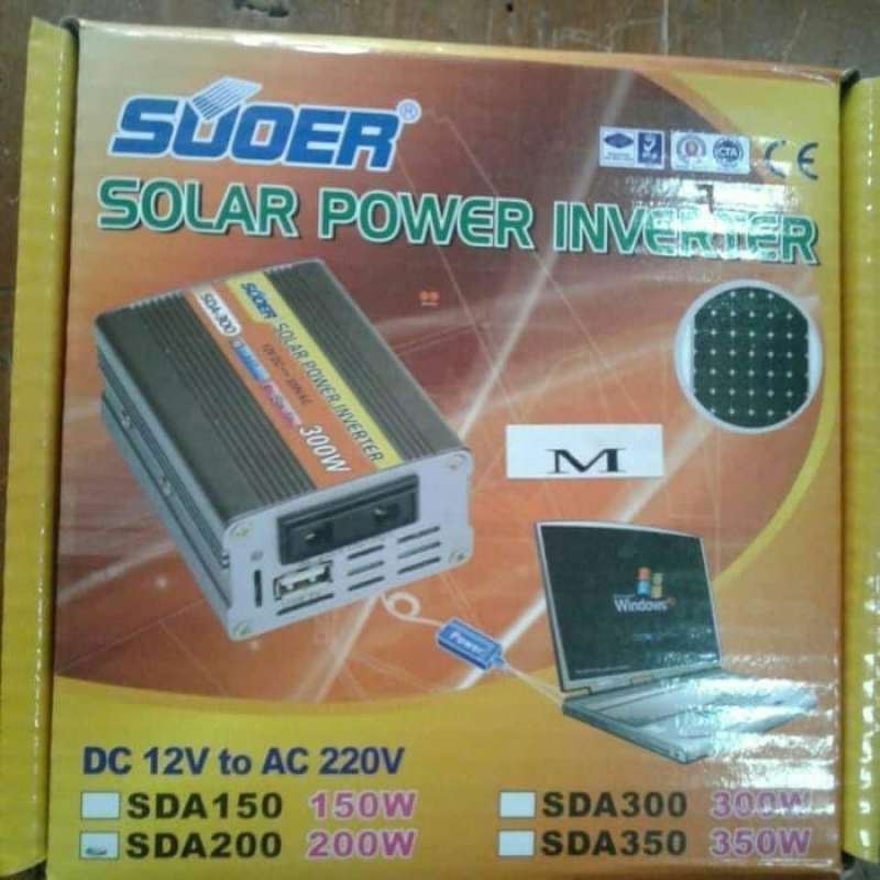 Jual Solar Power Inverter Suoer 200w 200 w 200watt 200 watt di Seller ...