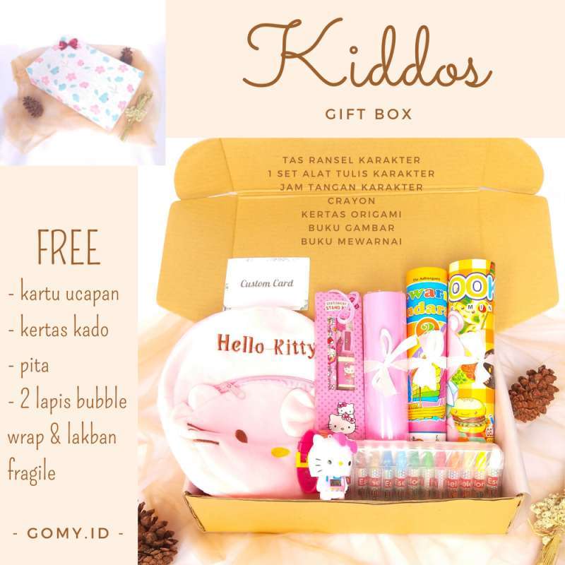 Jual KIDDOS gomy.id gift box kado hadiah hampers ulang tahun anak anak ...