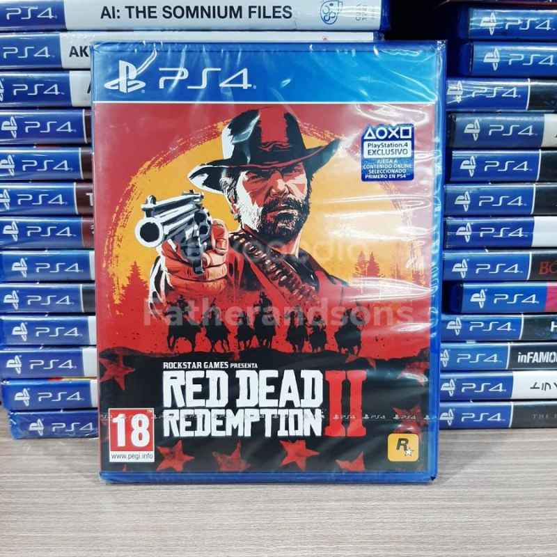 Jual KASET PS4 RED DEAD REDEMPTION 2 ORIGINAL di Seller Fatherandson ...