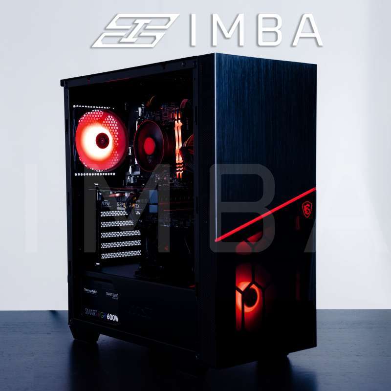 Promo MSI x IMBA Gaming PC | i7-12400F | RTX 3060 | 16GB | NVMe | Early ...
