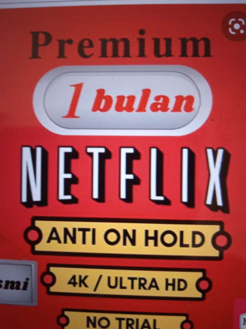 Jual Netflix Premium 4K UHD 1 Bulan Hanya 7000 di Seller Toko Falik ...