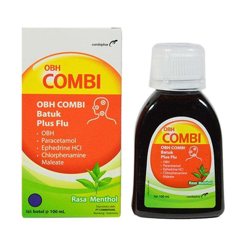 Jual Combiphar OBH Combi Obat Batuk Plus Flu [100 mL] di Seller Apotek ...
