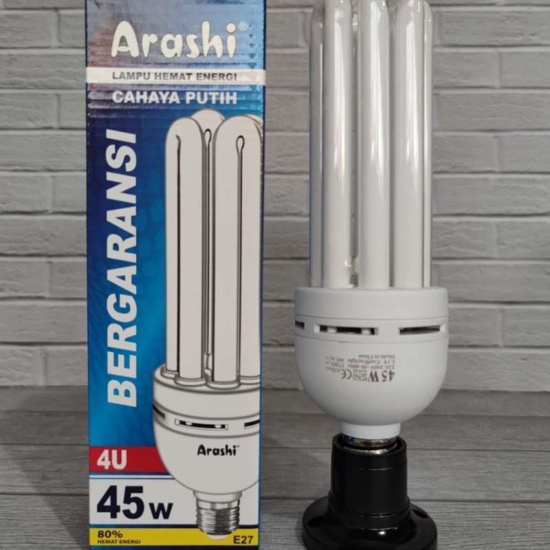 Jual ARASHI lampu plc 45w 4u 45 watt lhe lampu hemat energi CAHAYA ... Jual ARASHI lampu plc 45w 4u 45 watt lhe lampu hemat energi CAHAYA ...