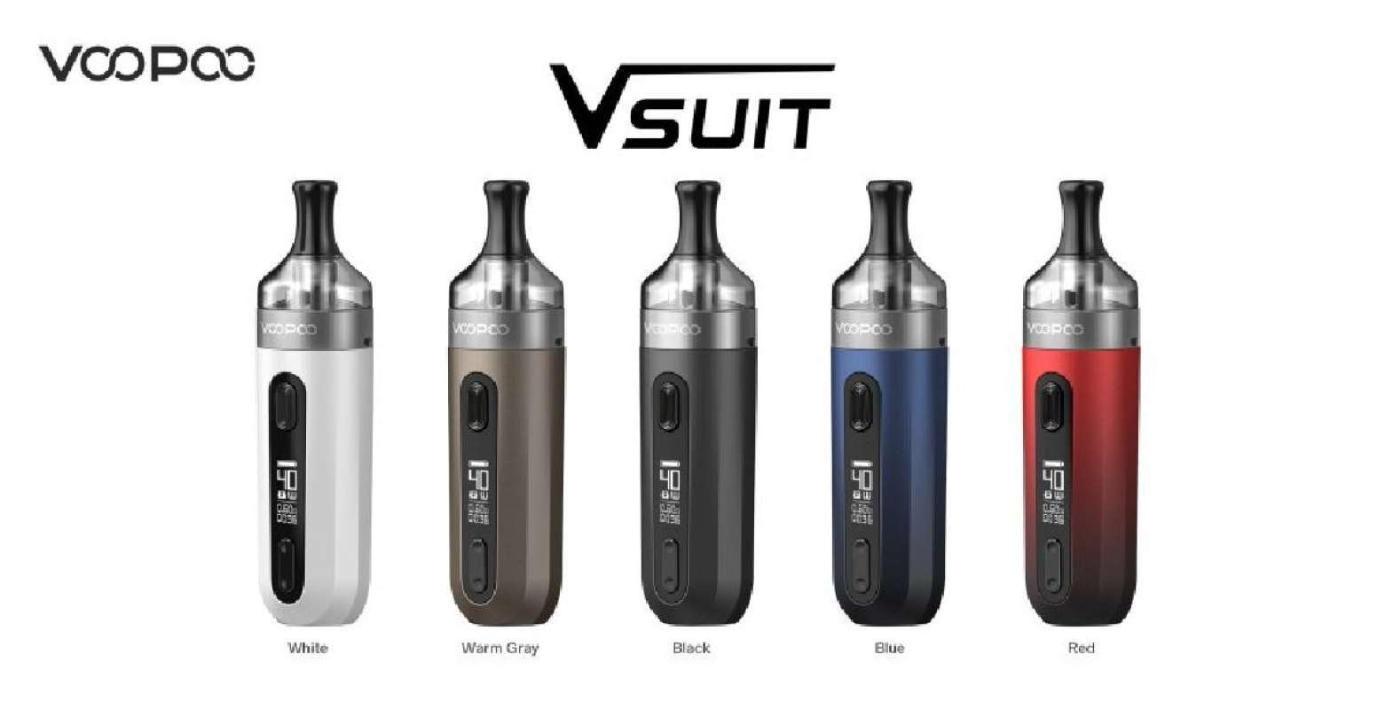 Jual Voopoo Vsuit 40w Vw Pod Kit 1200mah / Voopoo V.suit 100% Authentic ...