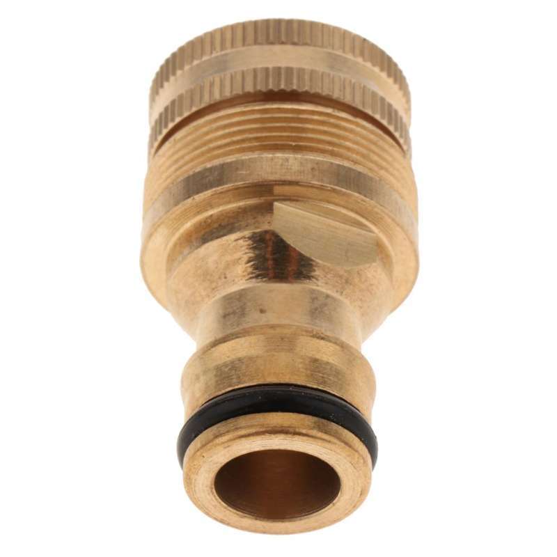 Jual Garden Hose Quick Connect Brass Hose Quick Connector Fitting 3/4 ...