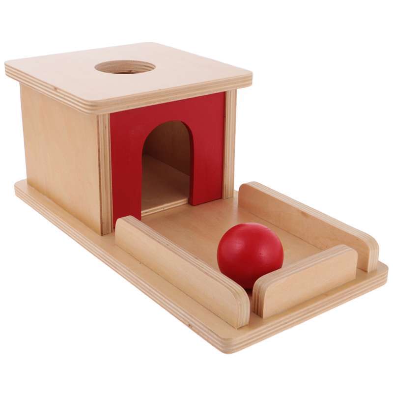 Jual Object Permanence Box Montessori Family Educational Training ...