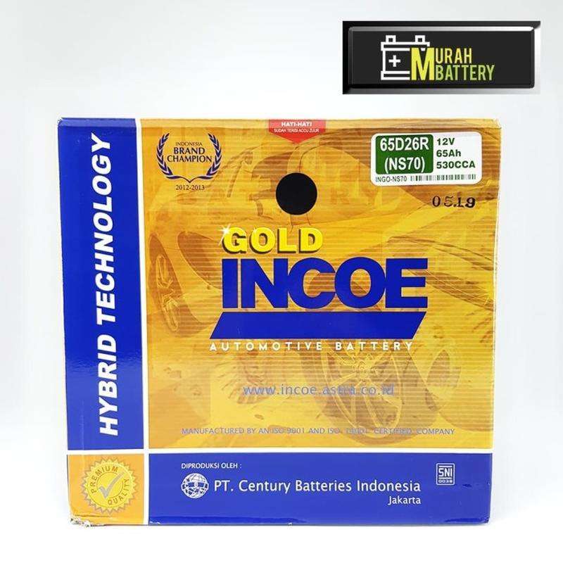 Jual Aki Mobil Toyota Kijang Krista INCOE GOLD Astra Ns70 Aki Basah 12V 65A di Seller Aki Murah ...