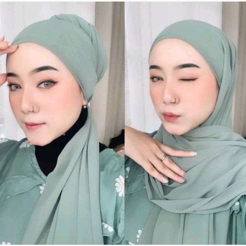 Tutorial Pashmina Tanpa Jarum, Mudah Banget! - Blibli Friends