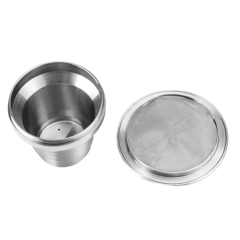 Promo Stainless Steel Coffee Capsules Reusable Pod Filter Set for LOR ...