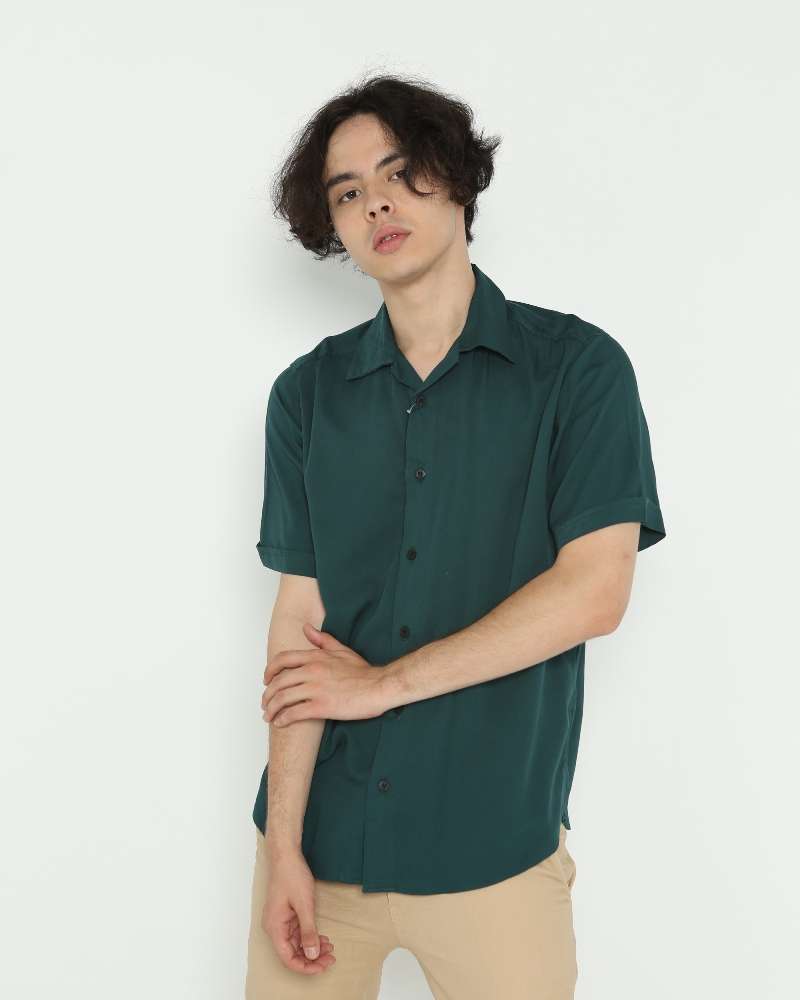 Jual Erigo Short Shirt Nessie Dark Green di Seller Erigo Store - Erigo ...