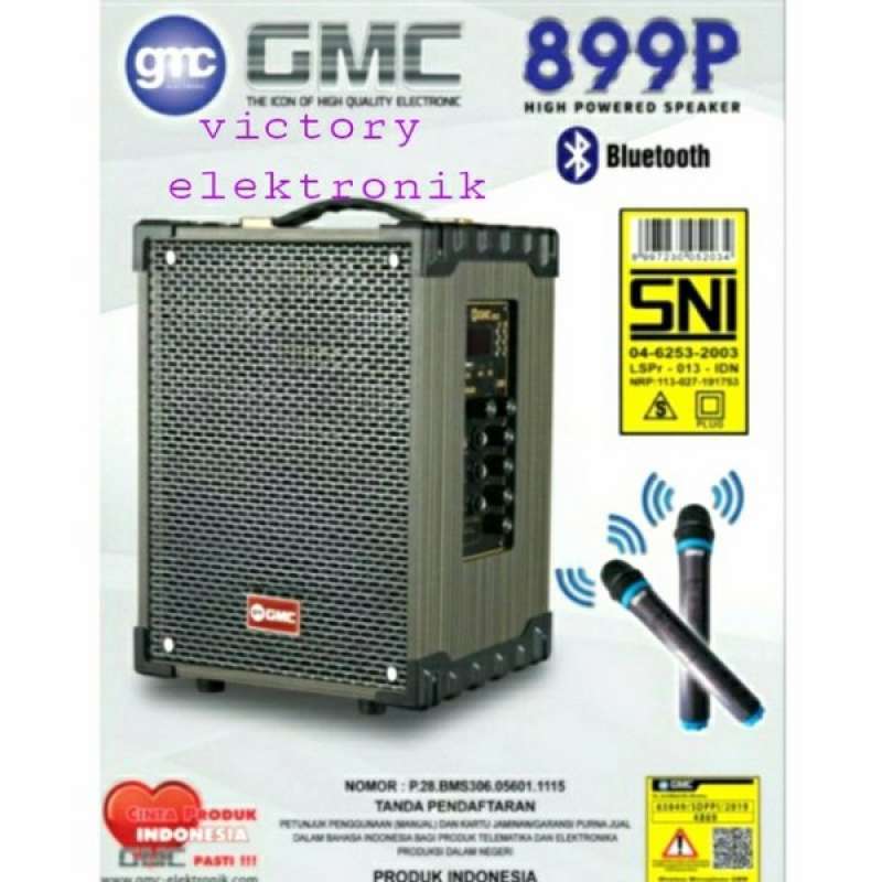 Jual Speaker Karaoke Portable Gmc 899P di Seller Drak Noth - | Blibli