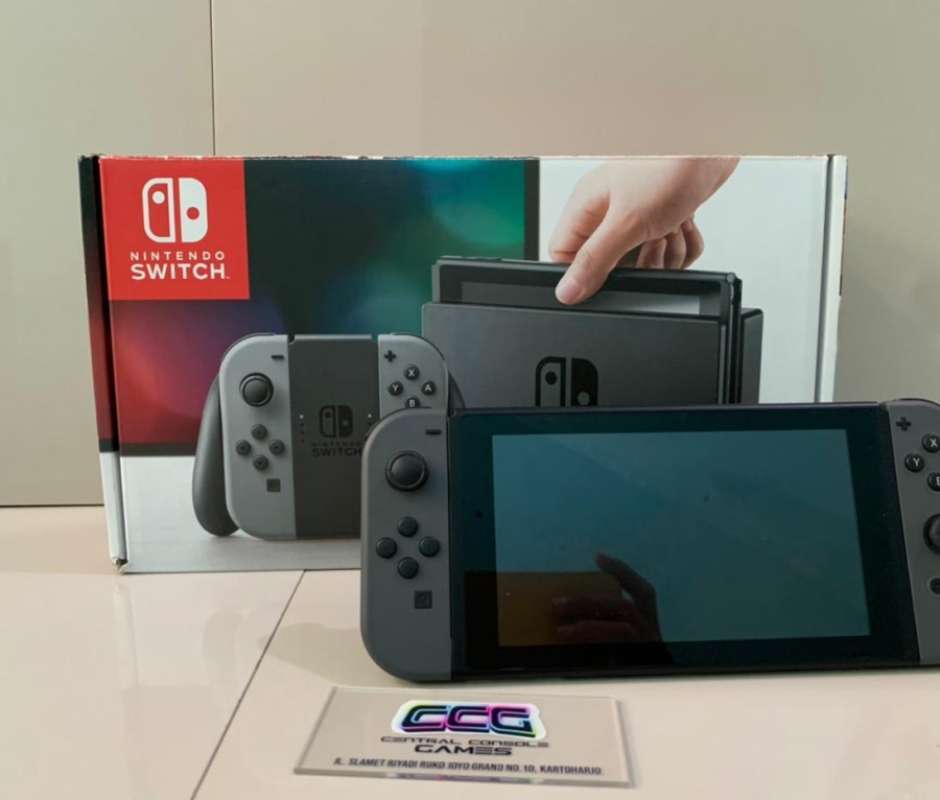Jual Nintendo Switch Grey V1 Original OFW non CFW di Seller Central ...