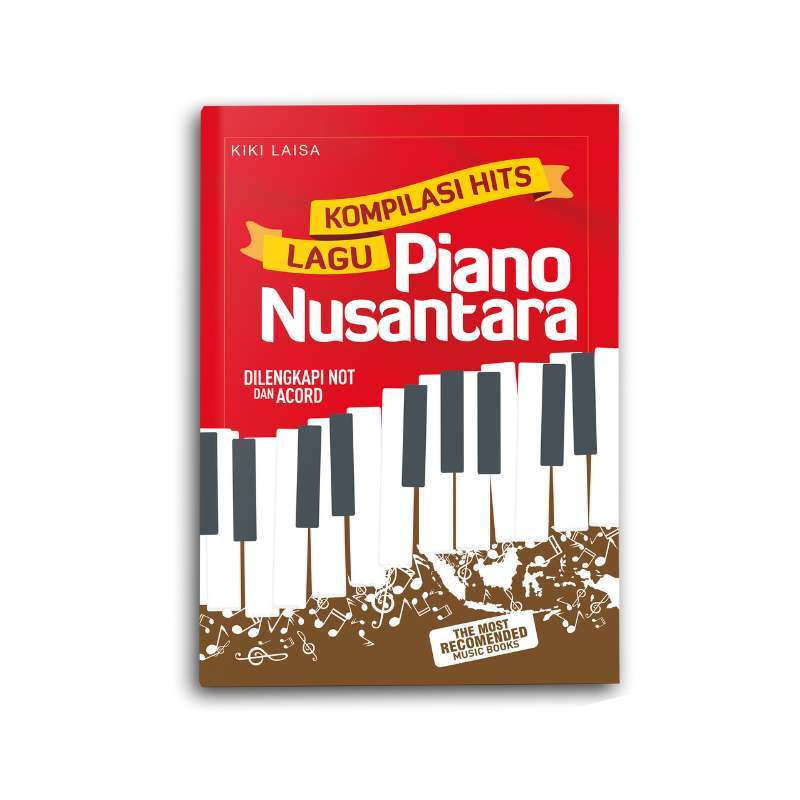 Promo Yanita Buku Musik Kompilasi Lagu Piano Nusantara Partitur Not ...