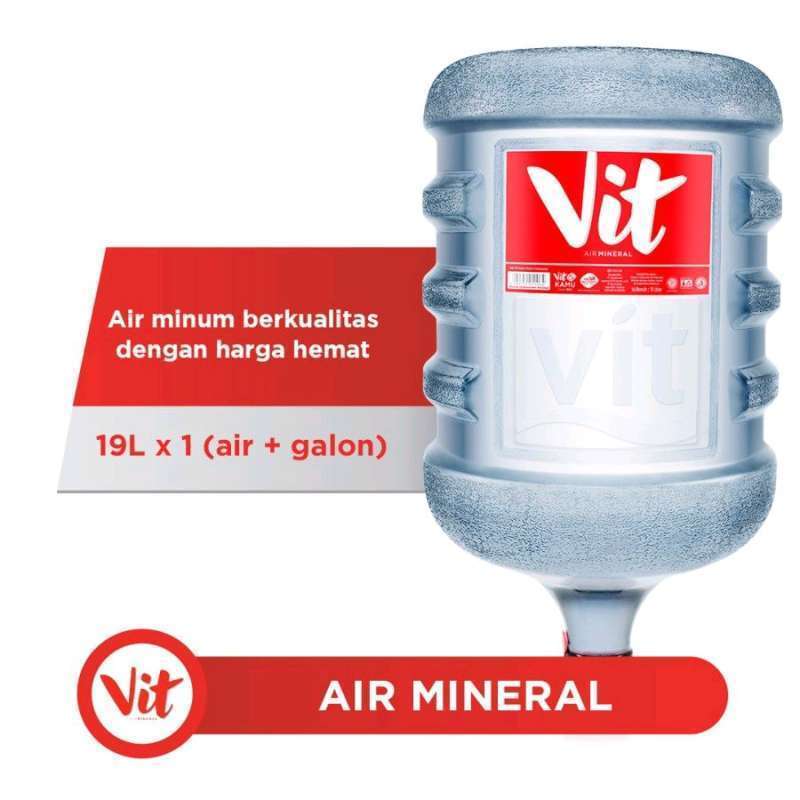 Jual VIT Air Mineral Galon 19 Liter refill di Seller Wardani ...