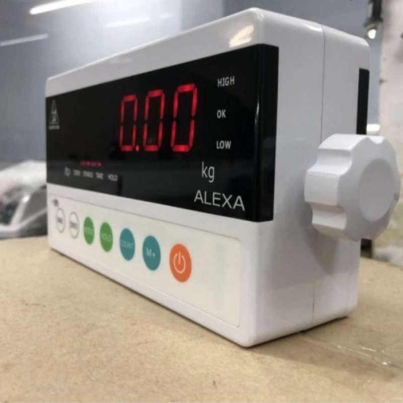 Jual Timbangan Duduk Digital 500 Kg Alexa Size 50 X 40 Cm Di Seller ...