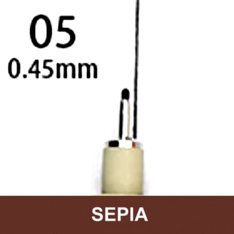 Jual Sakura Pigma Micron Satuan SEPHIA Drawing Pen Manga Permanent ...