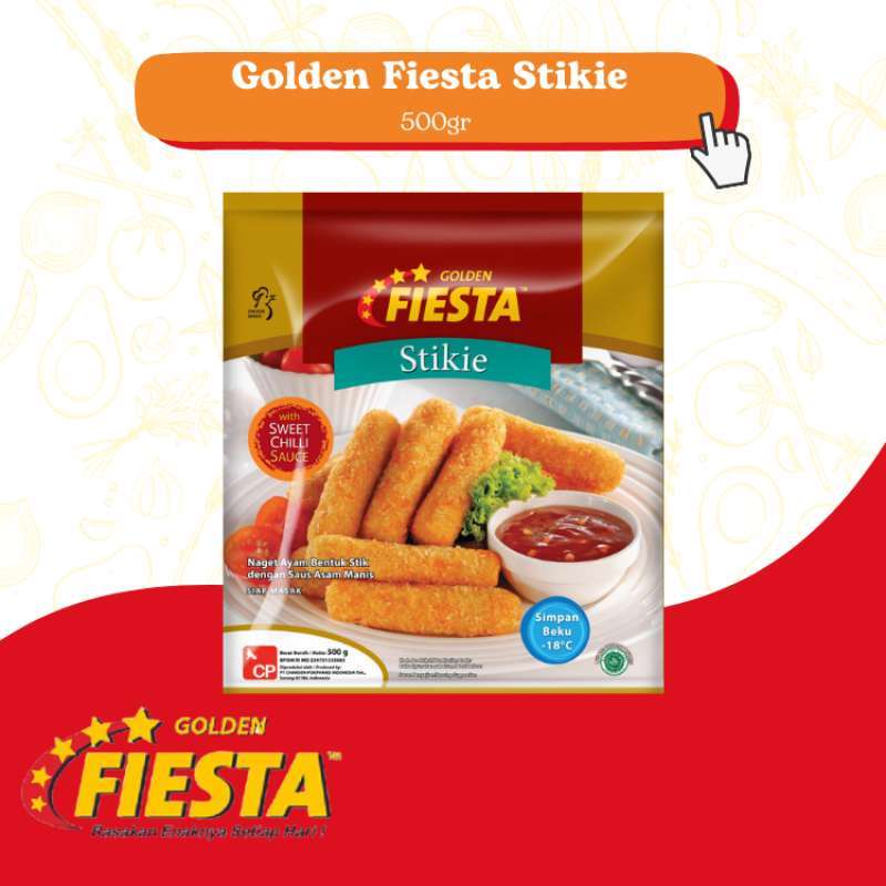 Jual Fiesta Golden Stikie with Sweet Chilli Sauce Makanan Instant [500 ...