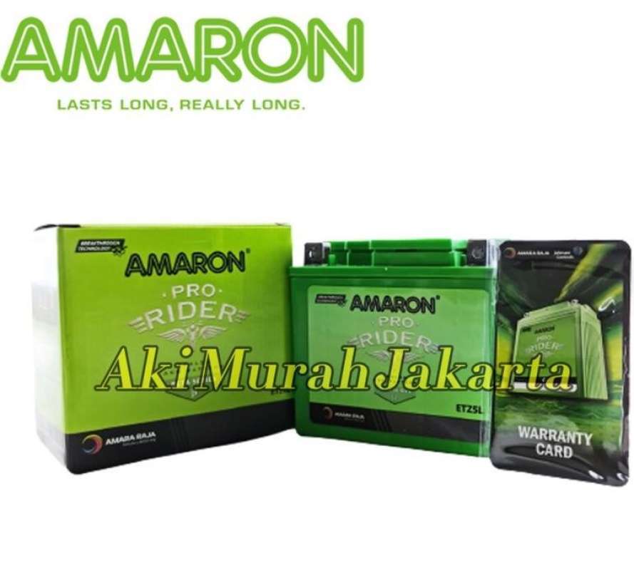 Jual Aki Motor Kawasaki KLX 150 AMARON ETZ5L / GTZ6V / YTZ6V Aki Kering ...