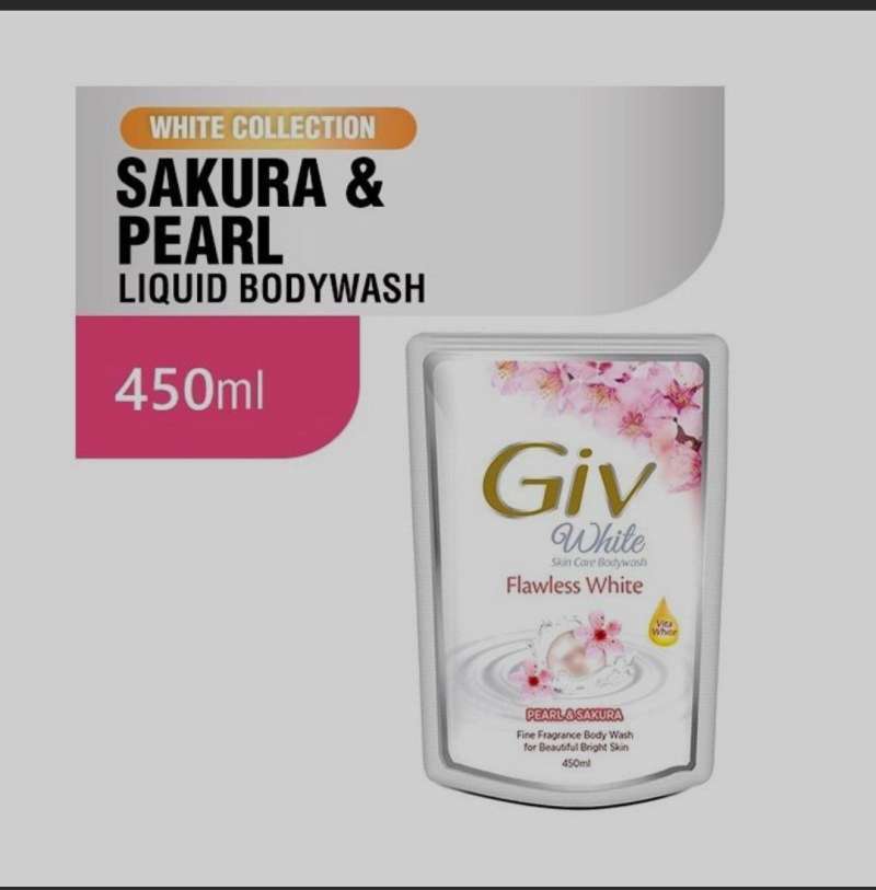 Jual GIV sabun mandi Sakura & Pearl 450ml di Seller Toko muksin - Toko ...