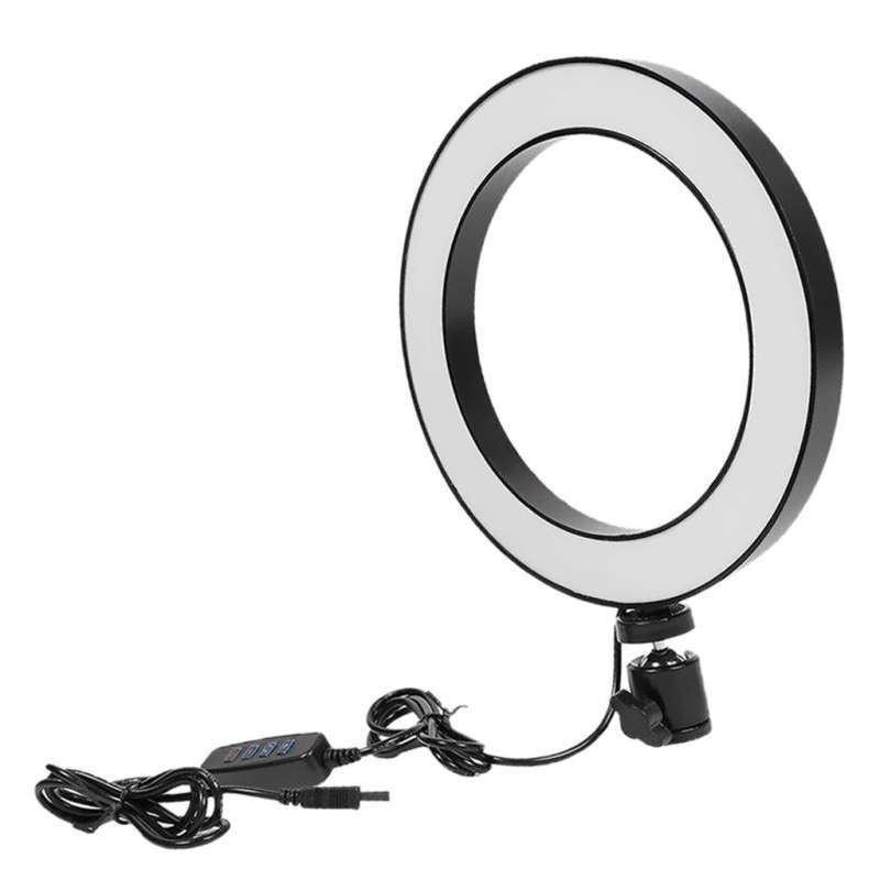 Jual Round Shaped Ring Light & Stand Kit With 80 Warm/Cold Tone ...