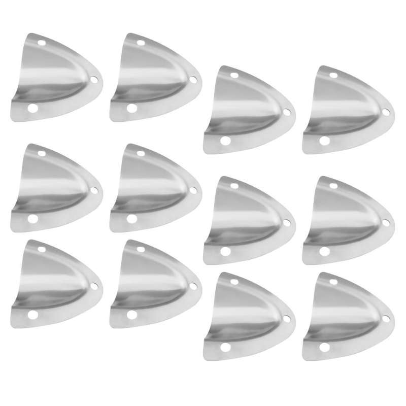 Jual 12pcs 316 Stainless Steel Clam Shell Wire Cable Vent Cover Boat ...