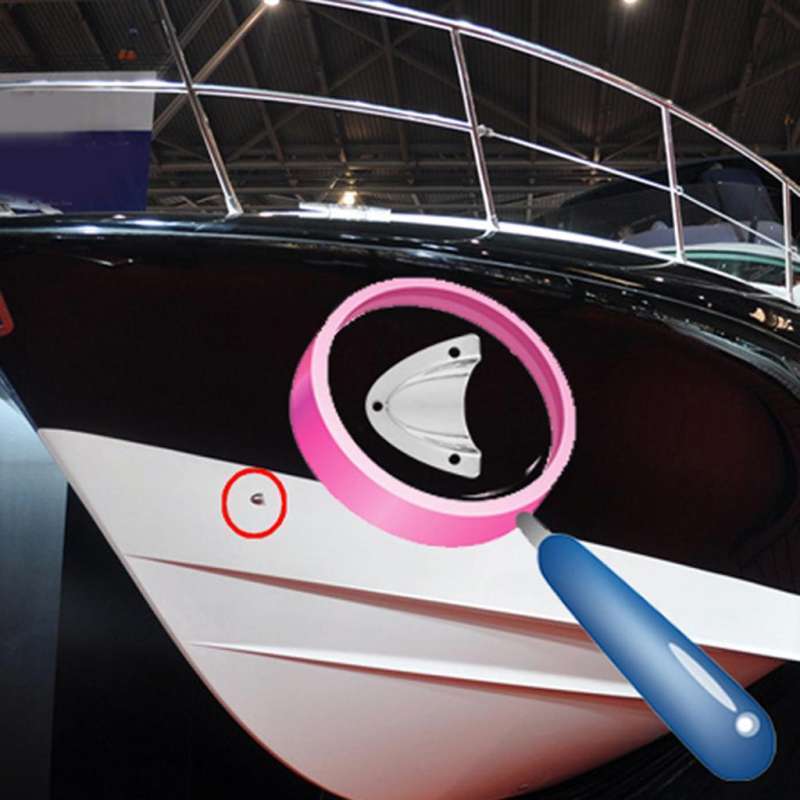 Jual 12pcs 316 Stainless Steel Clam Shell Wire Cable Vent Cover Boat ...