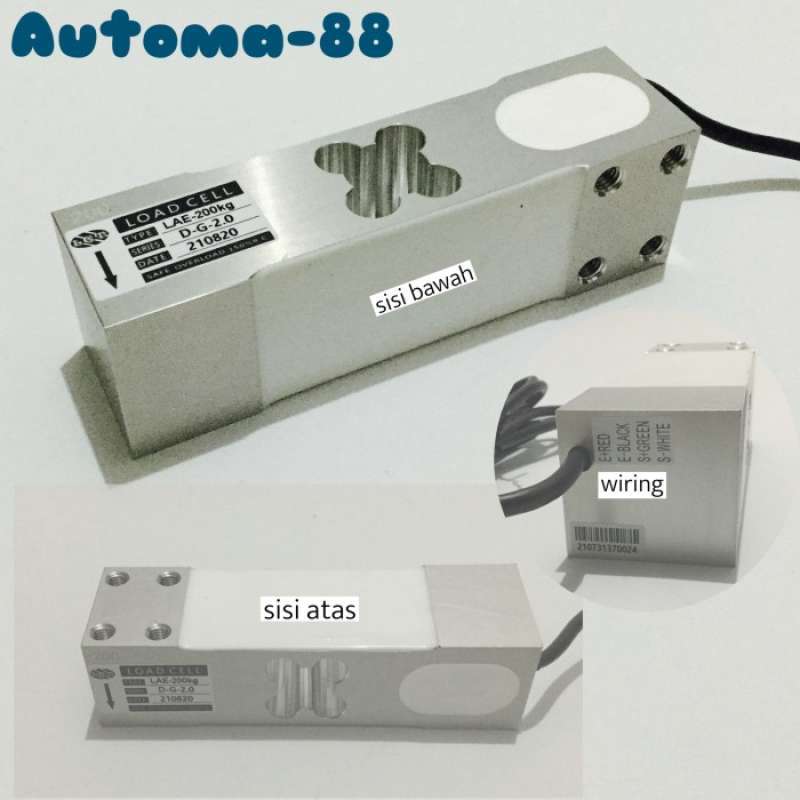 Jual Single Point Loadcell 200kg Load Cell 200 Kg Sensor Timbangan ...