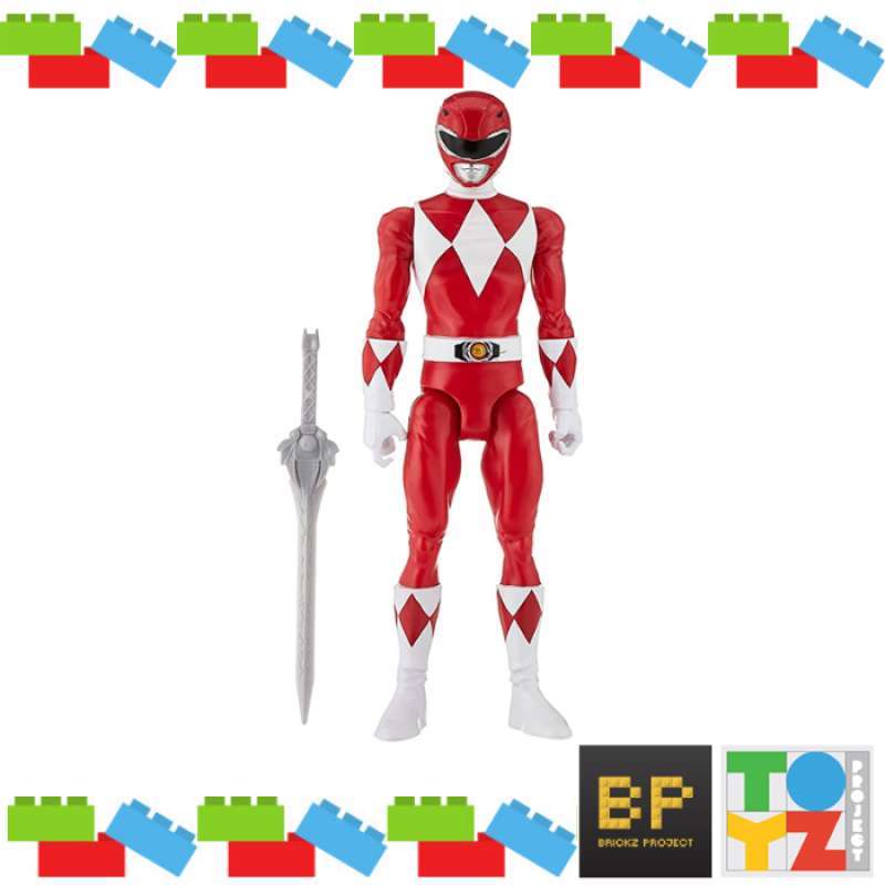 Jual Power Rangers Mighty Morphin Red Ranger 12-inch Action Figure Di ...