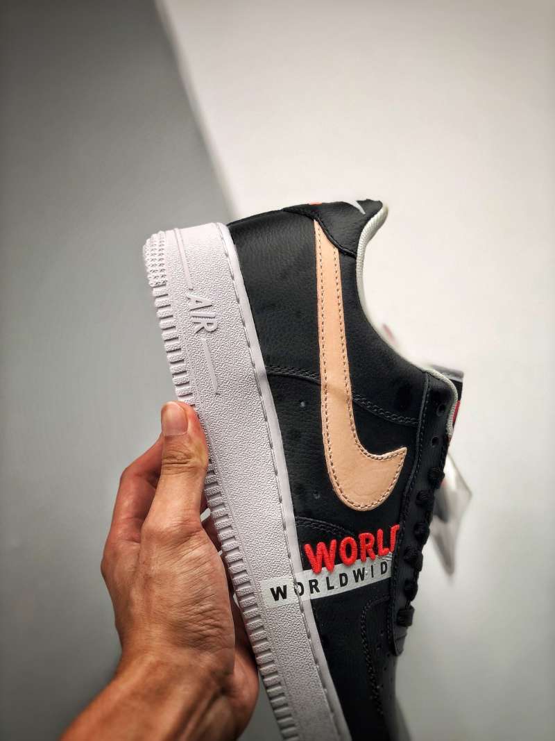 Jual p NIKE AIR Force 1 Worldwide black powder limited to the earth ...