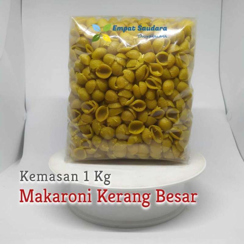 Jual MAKARONI GORENG KERANG BESAR KEMASAN 1 KG di Seller Empat Saudara ...