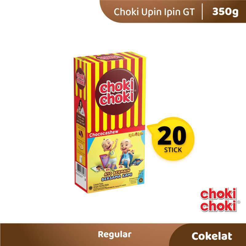 Jual Choki Choki Cashew Upin Ipin GT di Seller Mayora Official Store ...