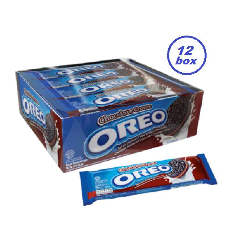 Jual Oreo Chocolate Sandwich Cookies [12 Box x (12x38gr) / Karton] di ...